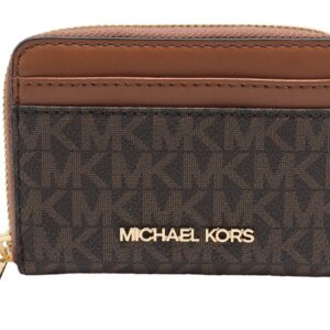 MICHAEL KORS(マイケルコース) Women's Card Case Wallet, Brown, Small