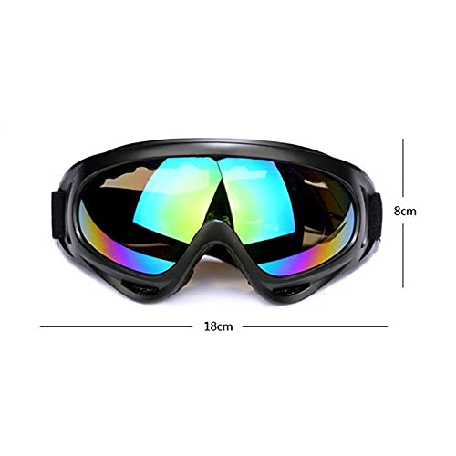 Ski Goggles Ski Snowboard Goggles Mountain Skiing Eyewear Snowmobile Winter Sport Gogle Snow Glasses Snow Goggles (Color : D)