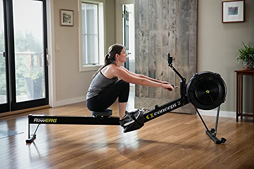 Concept2 Model D Indoor Rowing Machine with PM5 Performance Monitor and Polar H10 ANT+ Heart Rate Monitor, LCD, M-XXL: 26-36" HRM