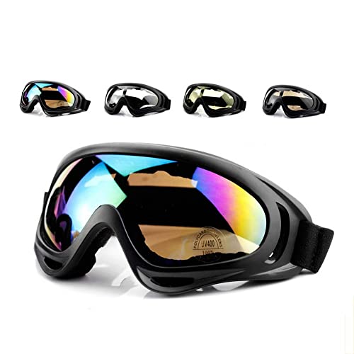 Ski Goggles Ski Snowboard Goggles Mountain Skiing Eyewear Snowmobile Winter Sport Gogle Snow Glasses Snow Goggles (Color : D)