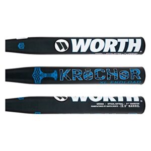 Worth | 2022 | KRECHER | XL | USA/ASA Slowpitch Softball Bat | 13.5" Barrel | 34" x 26 oz.