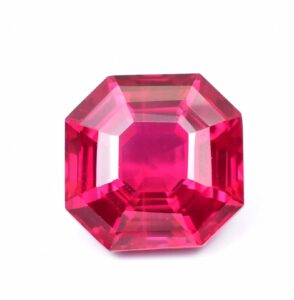 6.95 ctw flawless mozambique pigeon blood red ruby radiant cut gemstone git certified beautiful and luster making jewelry & ring product