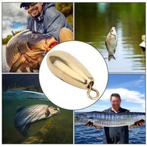 nwejron Fishing Sinkers Set, Alloy Copper Fishing Weights Fishing Sinkers Accessories Kit for Fishing Lovers for Fishing Tool(10g)