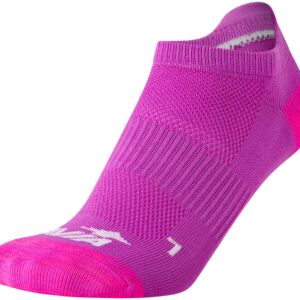 Avia Women's No Show Low Cut Running Socks (6 Pack), Size 4-9, Purple Multi Mesh