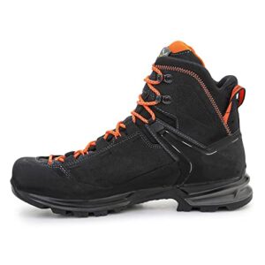 salewa men's mountain trainer 2 mid gore-tex waterproof gtx hiking boot - onyx/black - 10.5