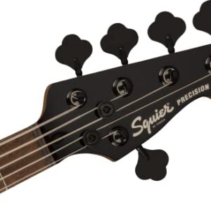 Squier Contemporary 5-String Precision Bass, Black, Laurel Fingerboard