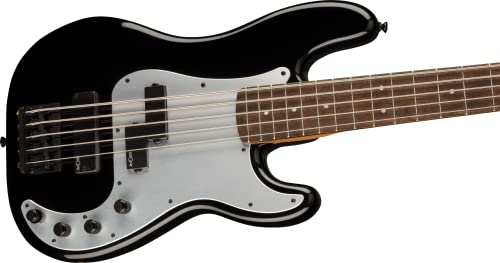 Squier Contemporary 5-String Precision Bass, Black, Laurel Fingerboard