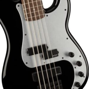 Squier Contemporary 5-String Precision Bass, Black, Laurel Fingerboard