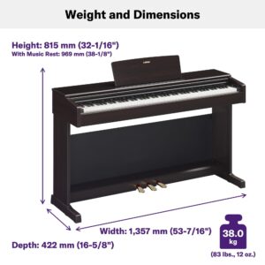 Yamaha, 88-Key Digital Pianos-Home (YDP145R)