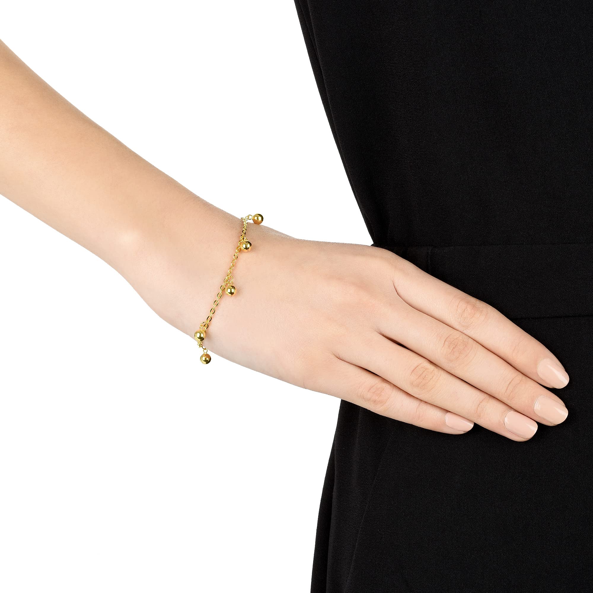 CHOW SANG SANG 999.9 24K Solid Gold Price-by-Weight 6.73g Gold Bracelet for Women 09235B |, 17