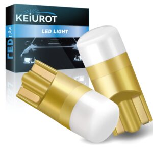 keiurot house number light bulb address bulb 193 bulb lighted address sign led replacement bulb kit 10-30volt ac/dc, rv landscape and cabinet lighting white, 2pack