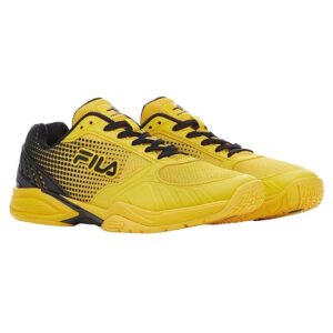 Fila Mens Volley Zone Sneaker, 11 Orange Black