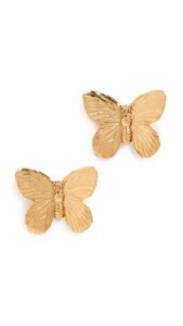 jennifer behr women's pyper earrings, gold, one size