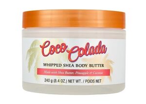 tree hut coco colada whipped shea body butter, 8.4oz, with natural shea butter for nourishing essential body care