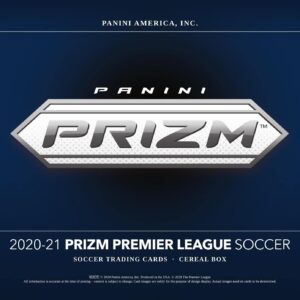 2020/21 Panini Prizm Premier League Soccer Cereal Box