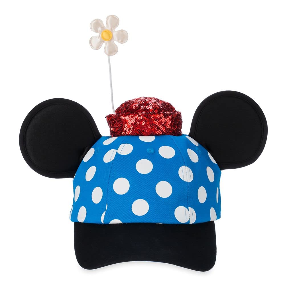 Disney Minnie Mouse Ears Baseball Cap for Adults – Flower Multicolored