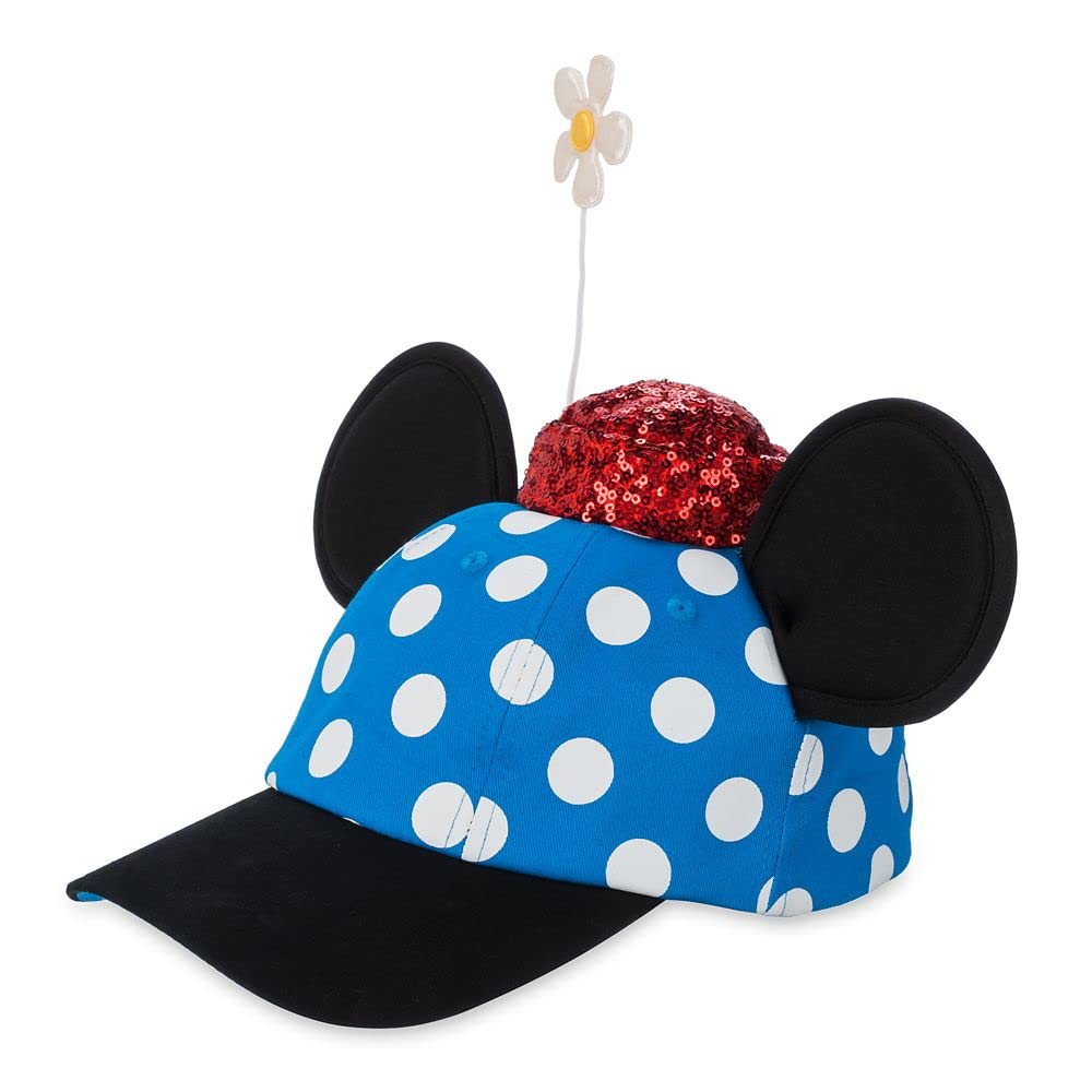 Disney Minnie Mouse Ears Baseball Cap for Adults – Flower Multicolored