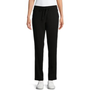 athletic work women's core knit pants (xl, black), 16-18