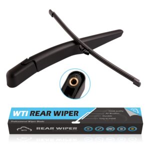 wti rear wiper arm blade set compatible with ford expedition 2018-2019 / compatible with lincoln navigator 2018-2019 suv rear windshield window wiper kits assembly new replacement accessories parts