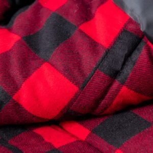 PALLYGO 0 Degree Sleeping Bag Cotton Flannel Sleeping Bags for Adults Cold Weather Camping Winter Zero Degree Warm Weather Big and Tall Right Zip