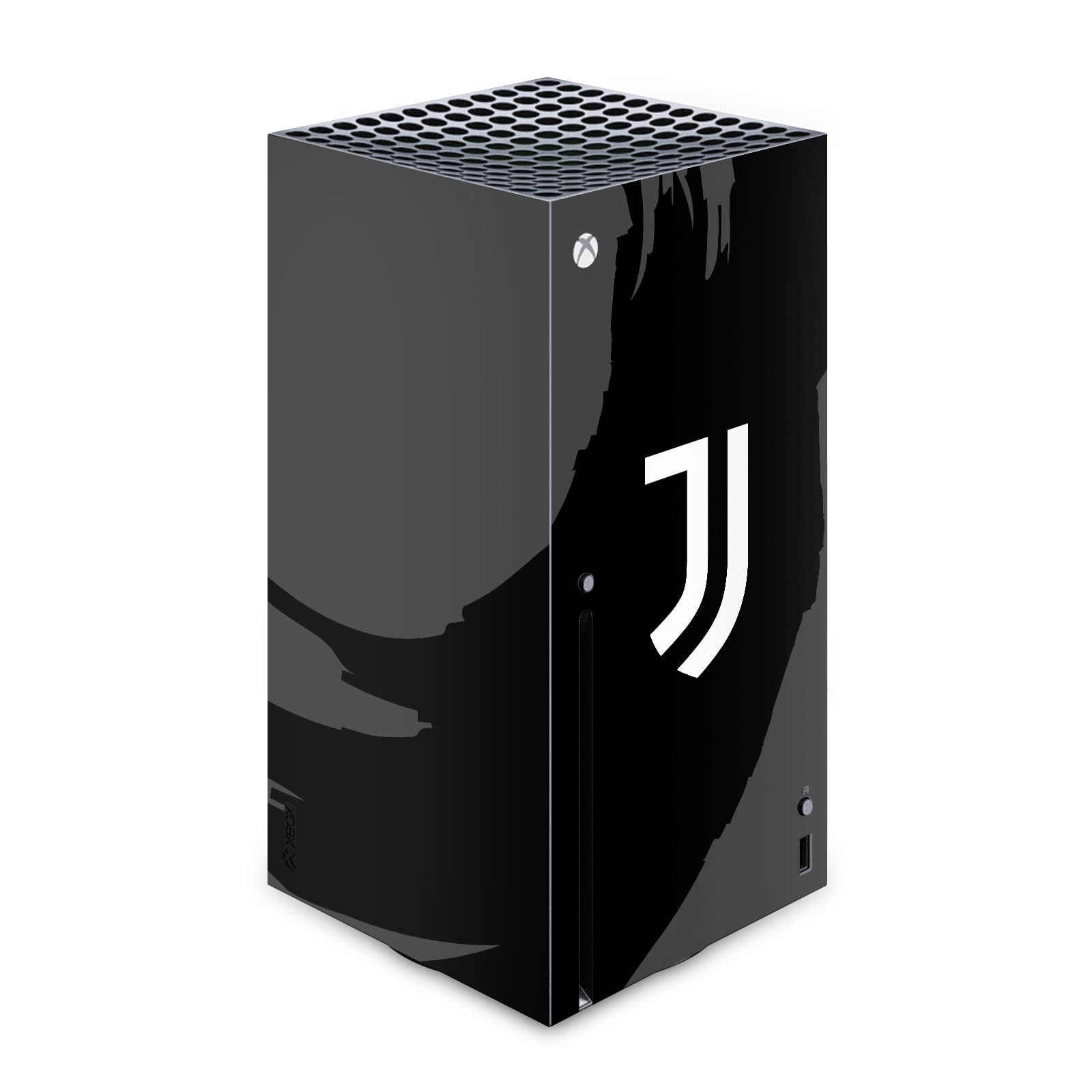 Head Case Designs Officially Licensed Juventus Football Club Sweep Stroke Art Matte Vinyl Sticker Gaming Skin Decal Cover Compatible with Xbox Series X Console