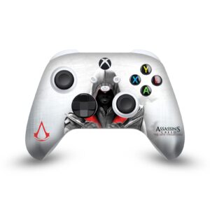 head case designs officially licensed assassin's creed cover art brotherhood graphics vinyl sticker gaming skin decal cover compatible with xbox series x/s controller