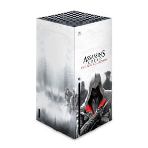 head case designs officially licensed assassin's creed cover art brotherhood graphics matte vinyl sticker gaming skin decal cover compatible with xbox series x console