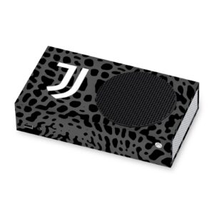 head case designs officially licensed juventus football club animal print art vinyl sticker gaming skin decal cover compatible with xbox series s console