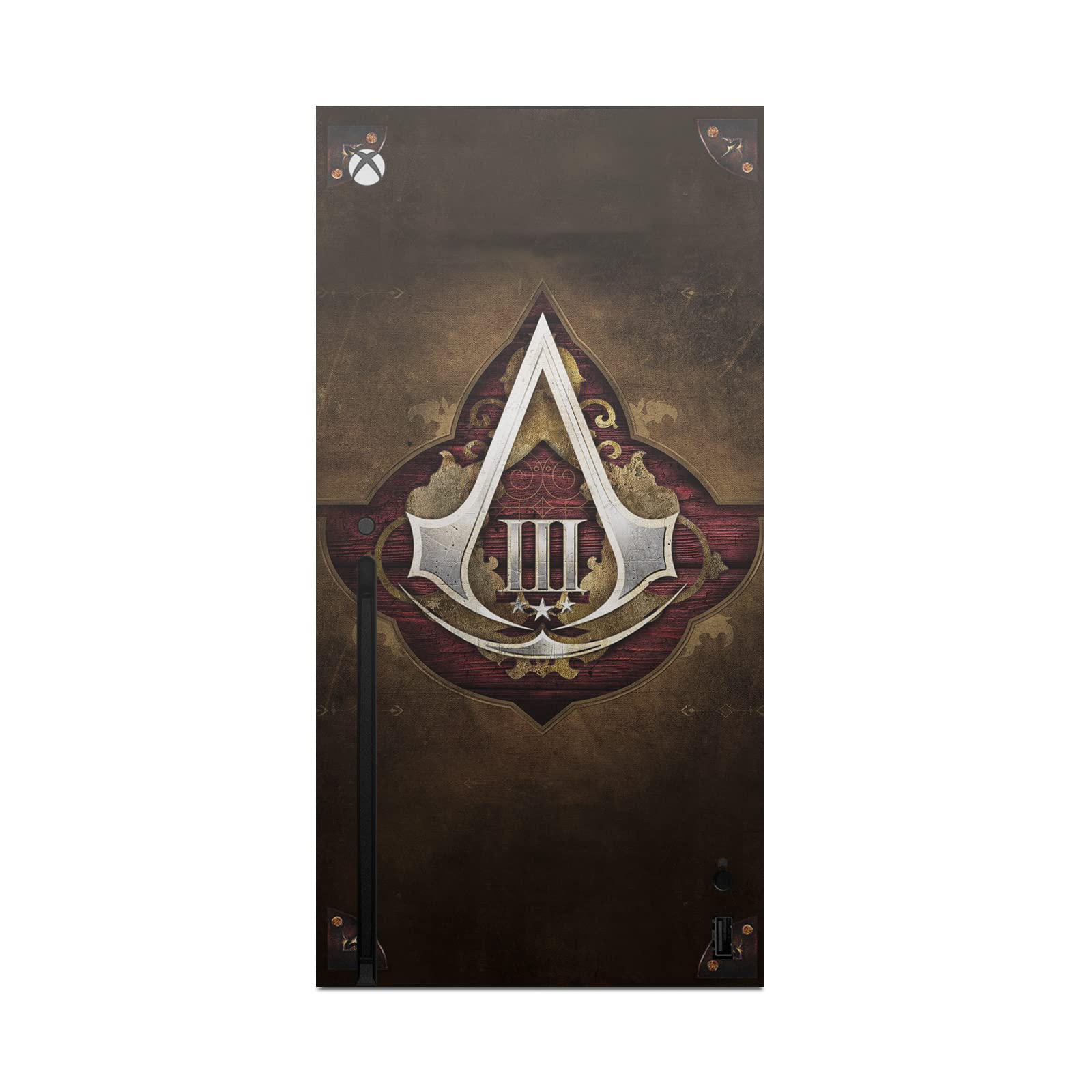 Head Case Designs Officially Licensed Assassin's Creed Freedom Edition III Graphics Vinyl Sticker Gaming Skin Decal Cover Compatible with Xbox Series X Console and Controller Bundle