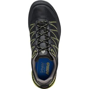 ASOLO Tahoe GTX Hiking Shoes - Men's Black/Safety Yellow 9.5