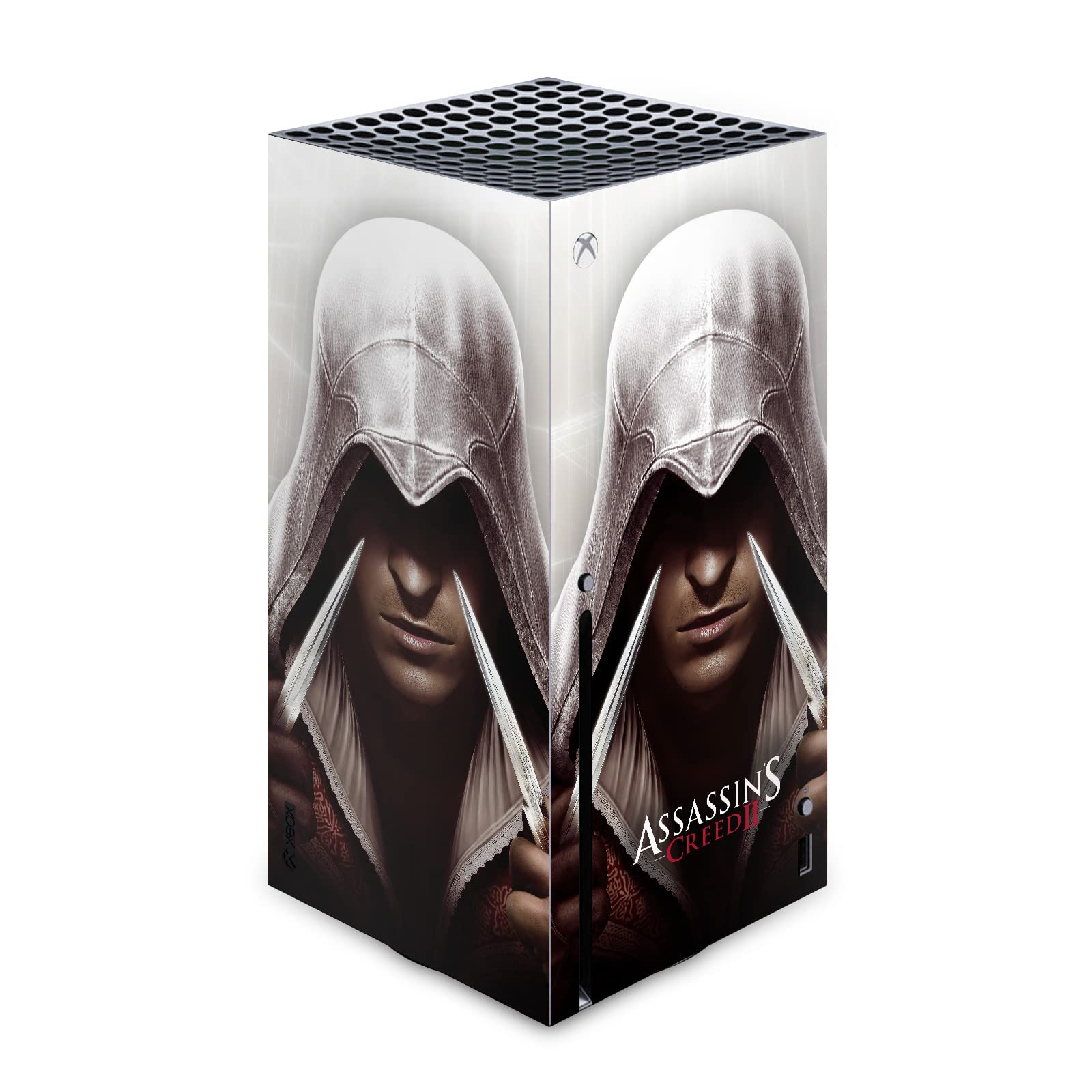 Head Case Designs Officially Licensed Assassin's Creed Ezio II Graphics Matte Vinyl Sticker Gaming Skin Decal Cover Compatible with Xbox Series X Console