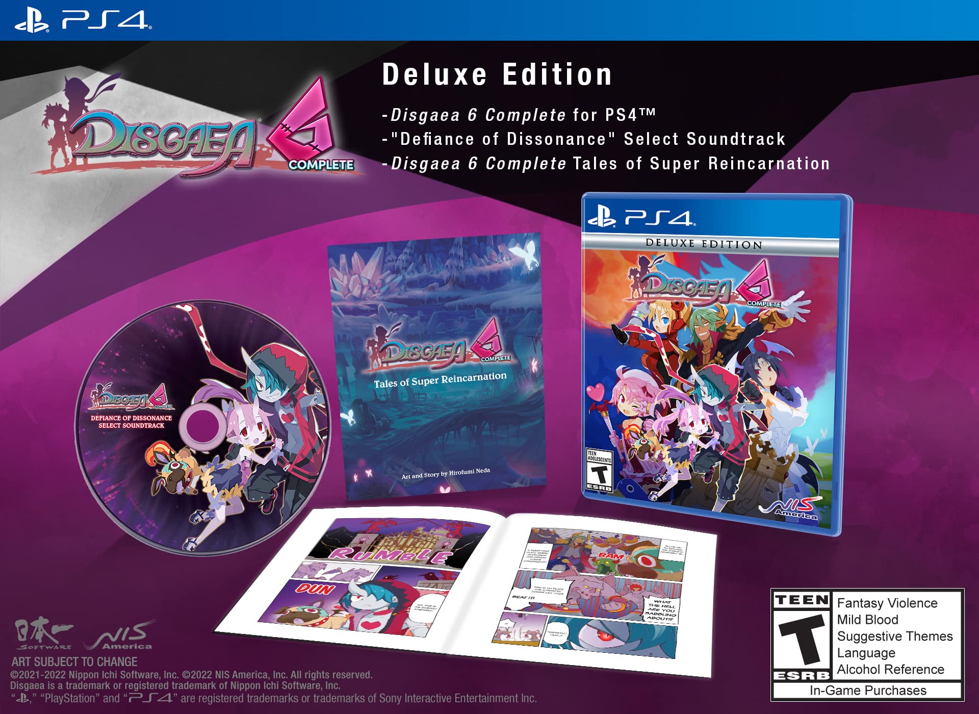 NIS America Disgaea 6 Complete: Deluxe Edition - PlayStation 4