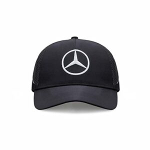 Mercedes AMG Petronas Formula One Team - Official Formula 1 Merchandise - 2022 Team Cap - Black - One Size