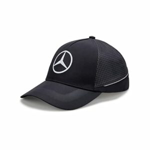 mercedes amg petronas formula one team - official formula 1 merchandise - 2022 team cap - black - one size