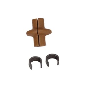 pine ridge kisser button slotted brown 1 pk.