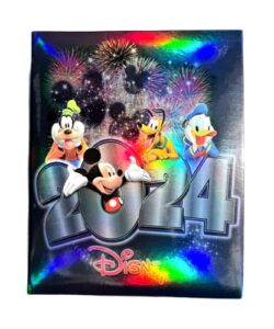 7star 2024 fireworks photo album 8.75" x 7" holds 200 photos 4" x 6" - scrapbook album with self-adhesive pages for wedding, birthday, and vacation memories