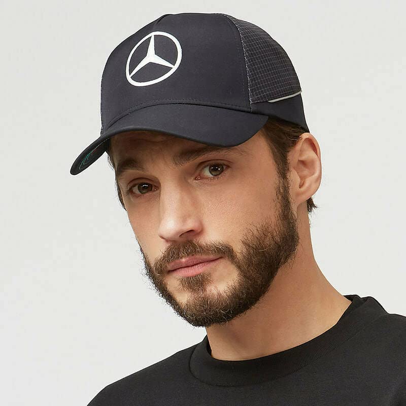 Mercedes AMG Petronas Formula One Team - Official Formula 1 Merchandise - 2022 Team Cap - Black - One Size