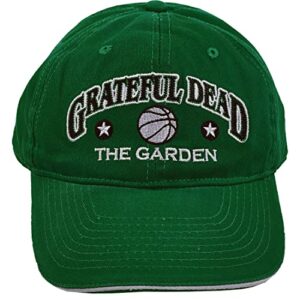 grateful dead men's standard liquid blue baseball hat, green, one size