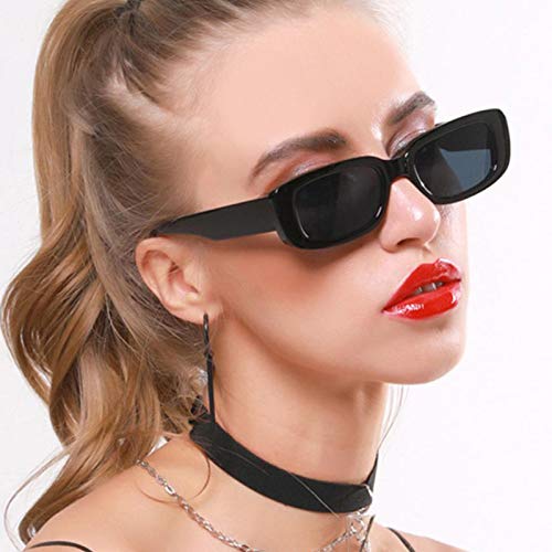 YQVIE 12 Pack Rectangle Sunglasses Bulk for Women Men Colorful Glasses for Bachelorette Party (12Mix)