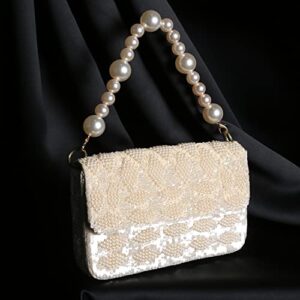 Aheli Clutch Purses Gift for Women Wedding Handmade Evening Handbags Party Bridal Clutch