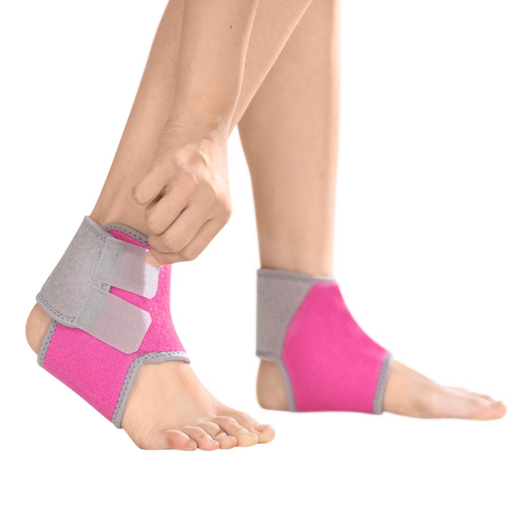 Boys Girls Adjustable Ankle Support Sport Foot Ankle Brace Kids Foot Guard Ankle Pad Protector Injuries Arthritis Ankle Strain Sprains Protection Arthritic Pain Relief Ankle Strain Sprains Fatigue