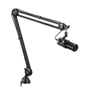 deity vo-7u boom arm kit usb dynamic podcast microphone with rgb lights for game podcast stream youtube (black)