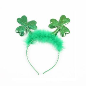 shamrock headband st. patricks hair band for girls women clover hair accessories wedding birthday shamrock st. patrick's day celebration party gift