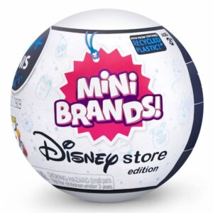 5 surprise mini brands disney store exclusive series 1 capsule collectibles (3 capsules)