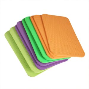 yoga mat knee pad elbow cushion 6mm fits standard mats for pain free joints in yoga pilates floor workouts