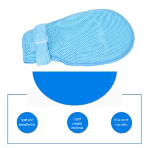 ZJchao Anti Scratch Fixed Restraint Glove, Adjustable, Padded Protectors for Elderly Patients