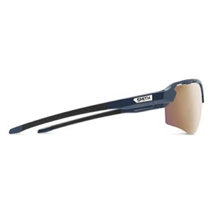 SMITH Resolve Sport & Performance Sunglasses - French Navy | Chromapop Rose Gold Mirror