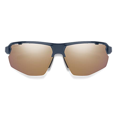 SMITH Resolve Sport & Performance Sunglasses - French Navy | Chromapop Rose Gold Mirror