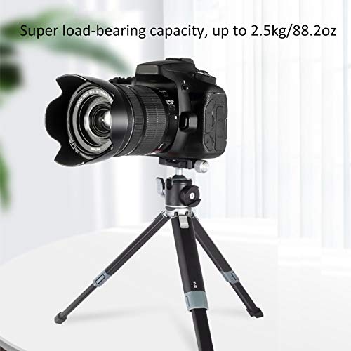 Action Camera Tripod,Mini Camera Desktop Tripod Portable Dual Purpose Adjustable Tripod with Two Section Stretch Rod Design,for Photography(MT-22)