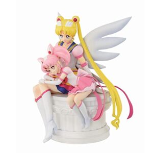 Ichibansho Figure - The Movie Sailor Moon Eternal - Eternal Sailor Moon & Eternal Sailor Chibi Moon (Eternal Sailor Guardians), Bandai Spirits Collectible Statue